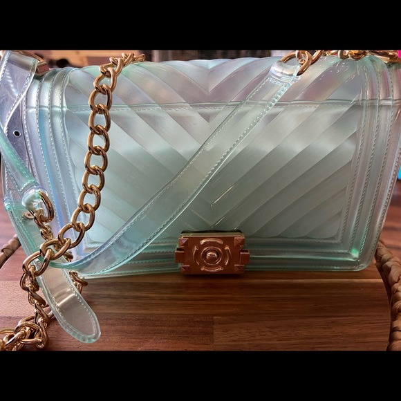 Bags | Risotto Jelly Shoulder Bag In Sea Foam Green This Bag Has A ...
